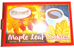 maple leaf cookies